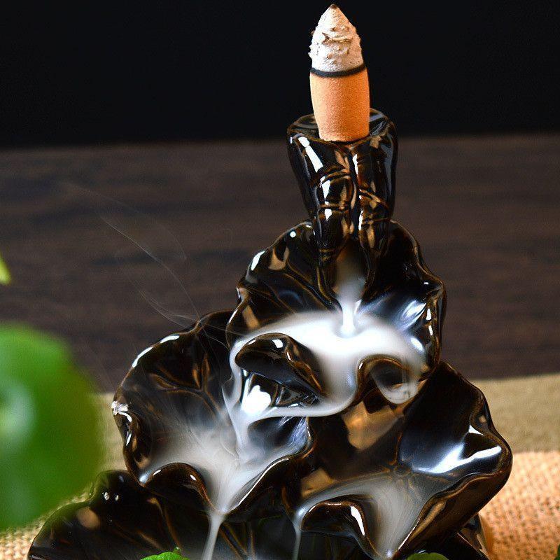 Aroma Waterfall Incense Burner (10 FREE Cones) - ZenShopWorld