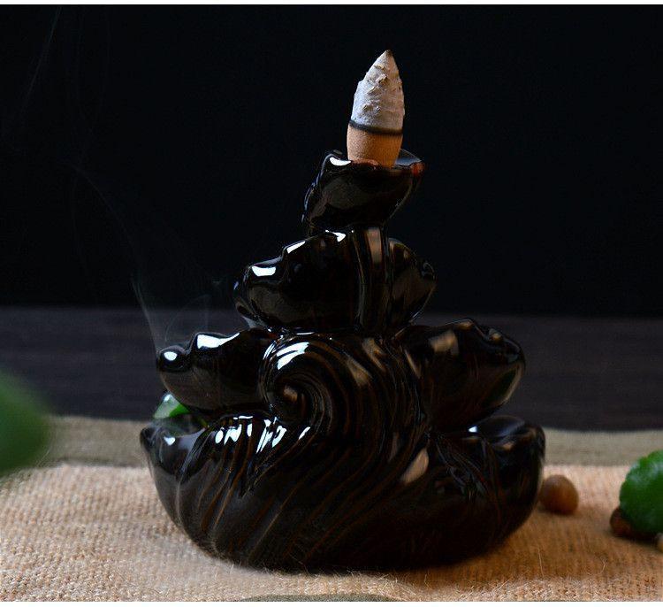 Aroma Waterfall Incense Burner (10 FREE Cones) - ZenShopWorld